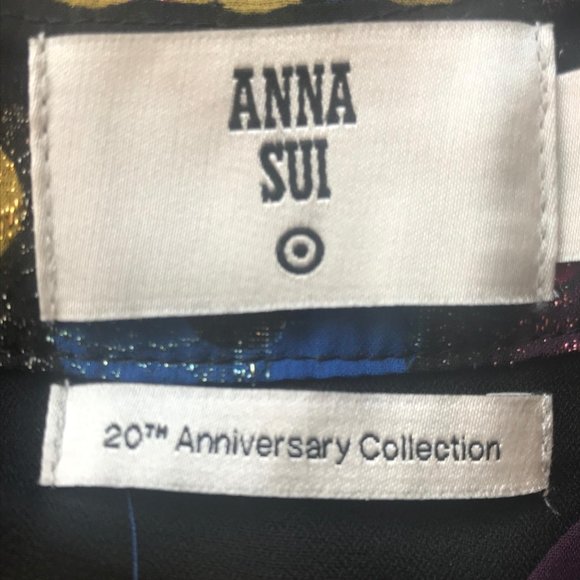 Anna Sui | Dresses | Anna Sui X Target Mod Metallic Swing Dress | Poshmark